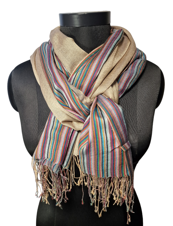 Skjerf i cashmere og silke– Mitt Kashmir