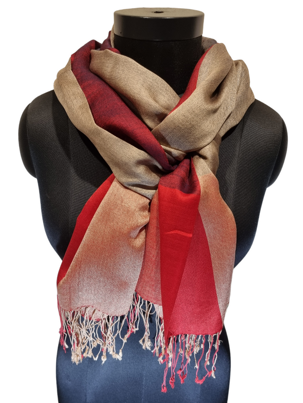 Skjerf i cashmere og silke– Mitt Kashmir